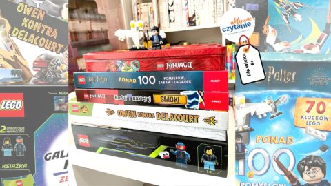 Książki + klocki Lego: Harry Potter, Ninjago, Jurassic World