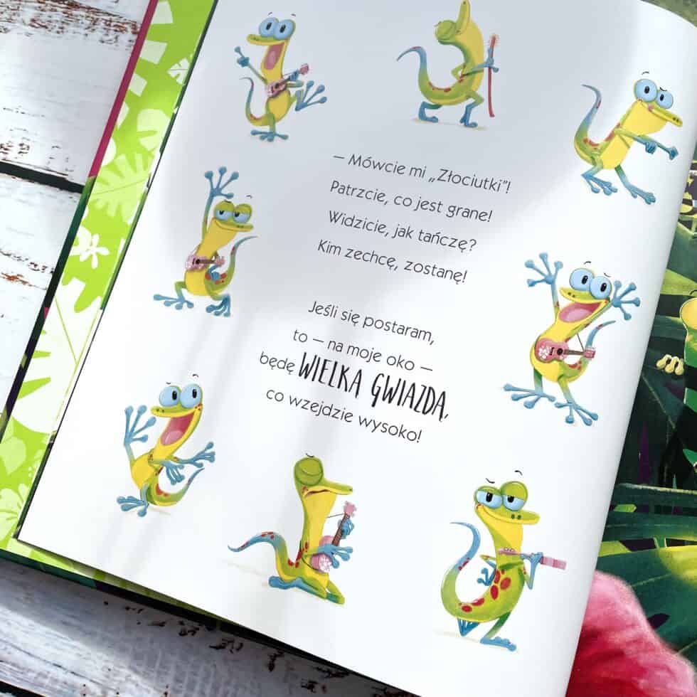 Gekon, który odkrył echo RECENZJA książki dla dzieci
