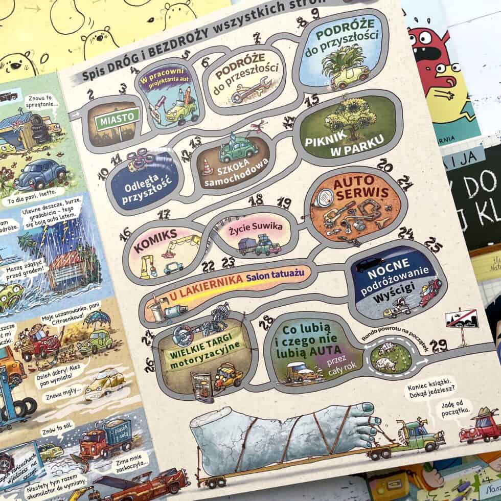 „Fakty i plotki o AUTACH” Recenzja książki dla dzieci